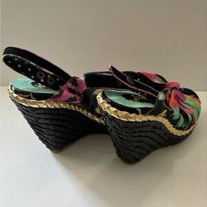Irregular Choice | Shoes | Irregular Choice Wedge Sandals | Poshmark
